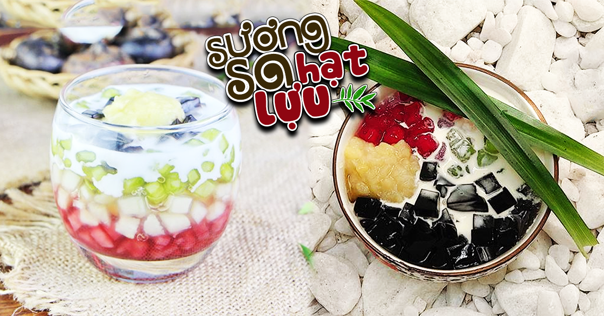 Cách nấu chè sương sa hạt lựu ngọt ngào ngày mới