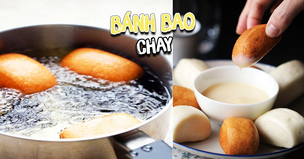 Cách làm bánh bao chay chiên giòn tan, ngon quên sầu