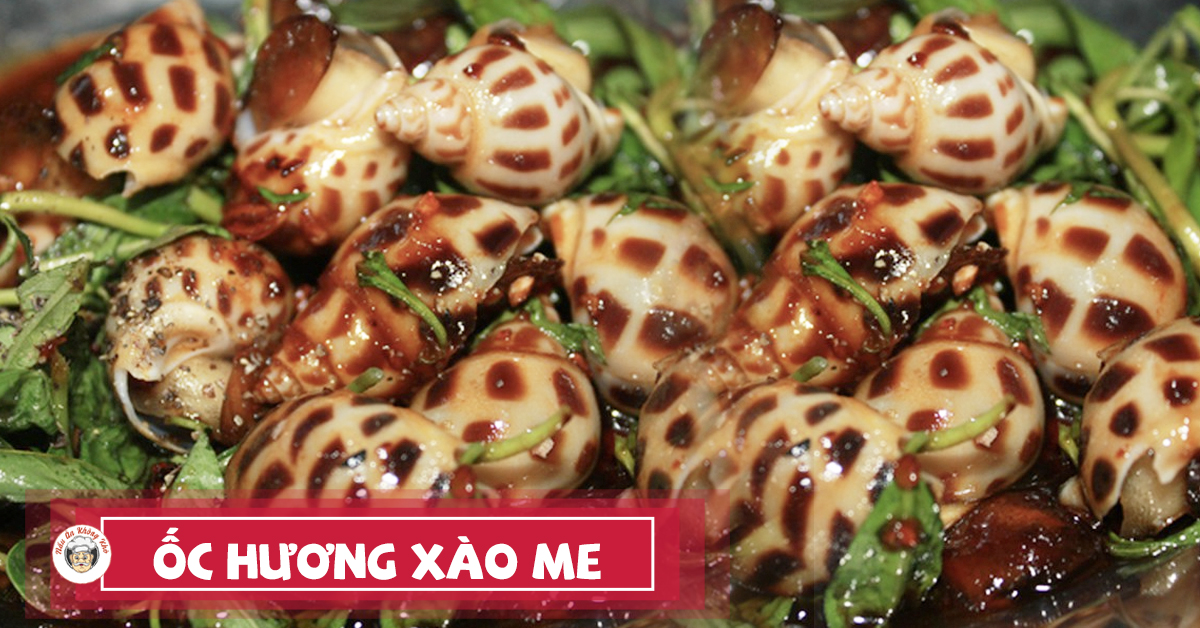 Cách làm ốc hương xào me chua chua đậm đà